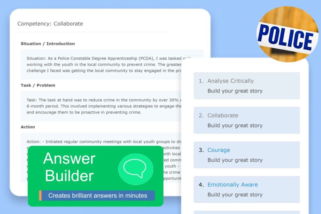 25 Police Competency Based Interview Questions, Answers (UK) for PCSO ...