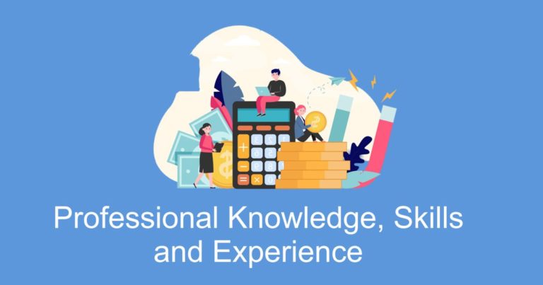 Professional Knowledge, Skills and Experience Interview Questions and ...